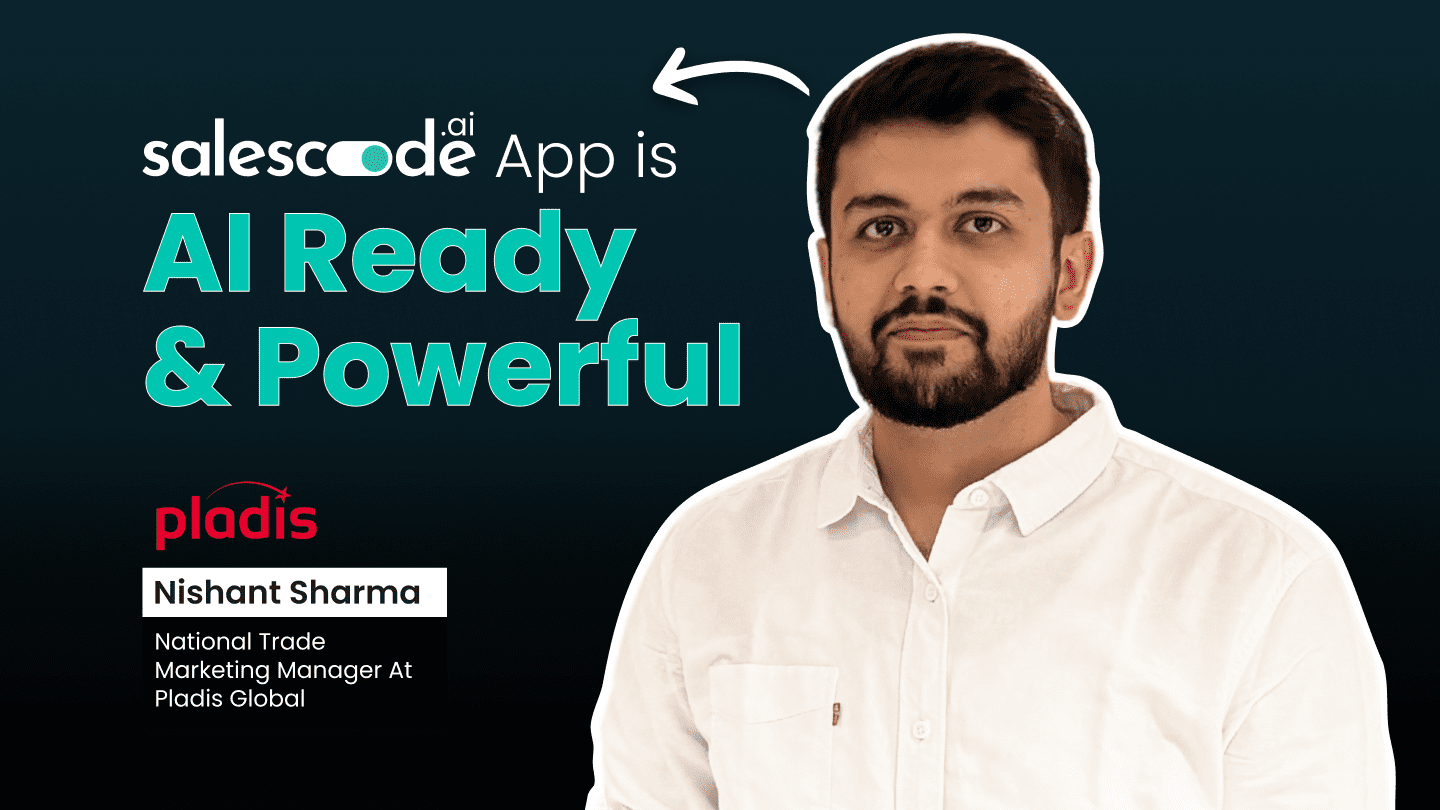 Nishant Sharma from Pladis shares why they chose SalesCode.ai