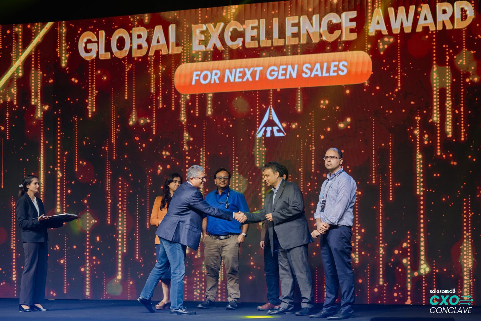 SalesCode Presents Global Excellence Award for NextGen Sales to ITC ...