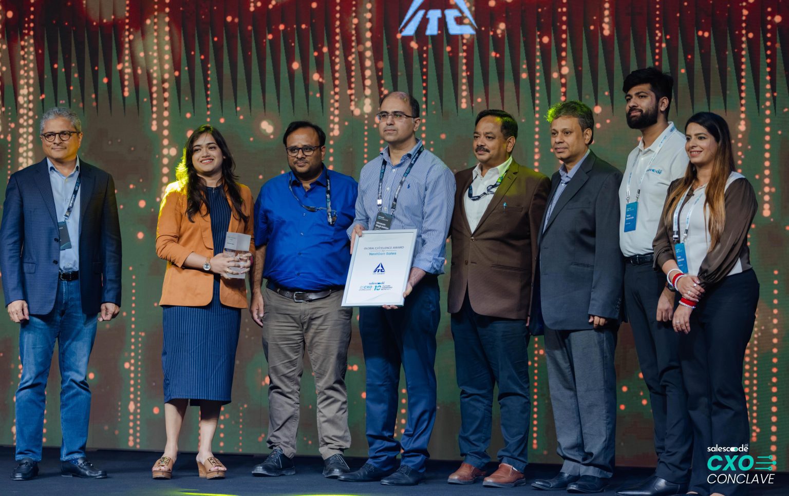 SalesCode Presents Global Excellence Award for NextGen Sales to ITC ...